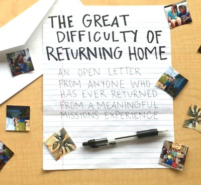 Mission Trip: A Letter About Returning Home | YouthWorks